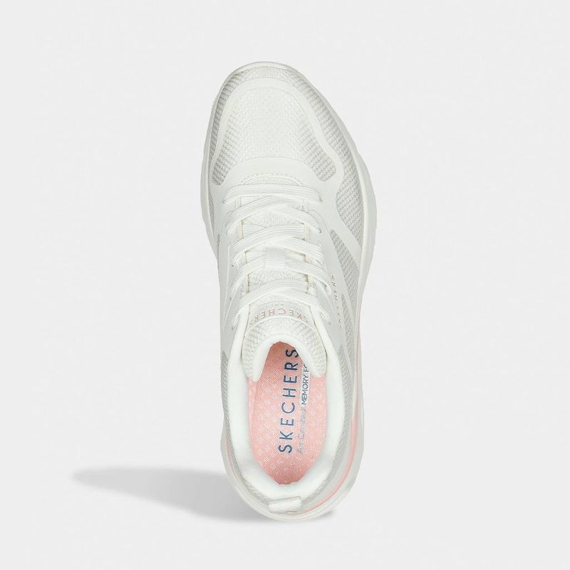 Zapatillas Skechers Mujeres 177420-Wht Tres-Air Uno - FOOTLOOSE ...